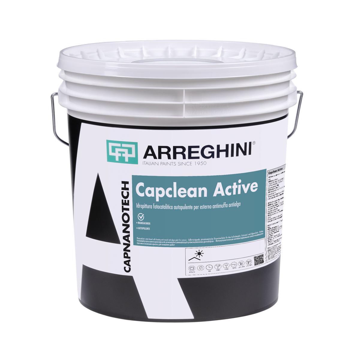 Capclean Active Photocatalytic self-cleaning anti-smog waterborne paint