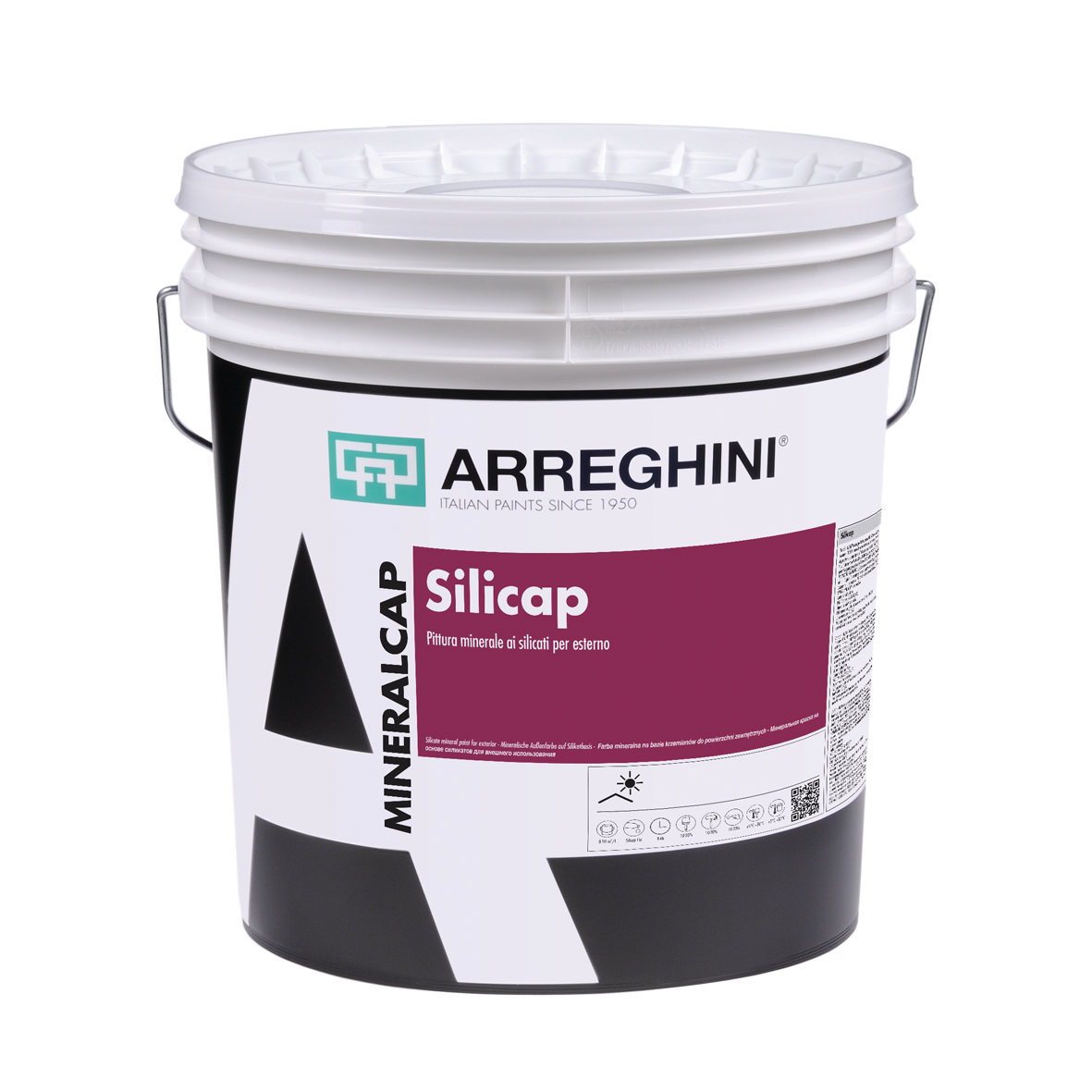 Silicap Pittura minerale ai silicati per esterno